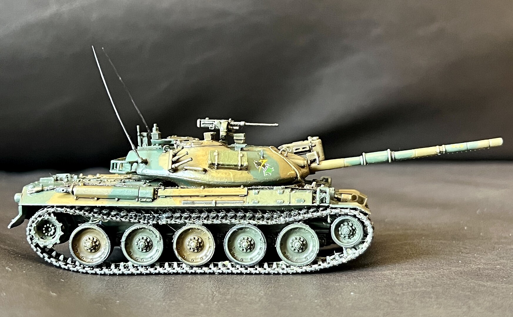 Japanese Type 74 Tank -- Plastic Model Military Vehicle Kit -- 1/72 ...