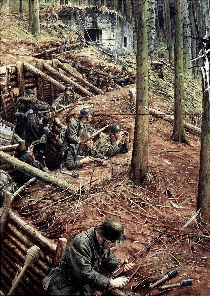 Siegfried Line 1944-45 -- Military History Book -- #cam181 pictures by ...