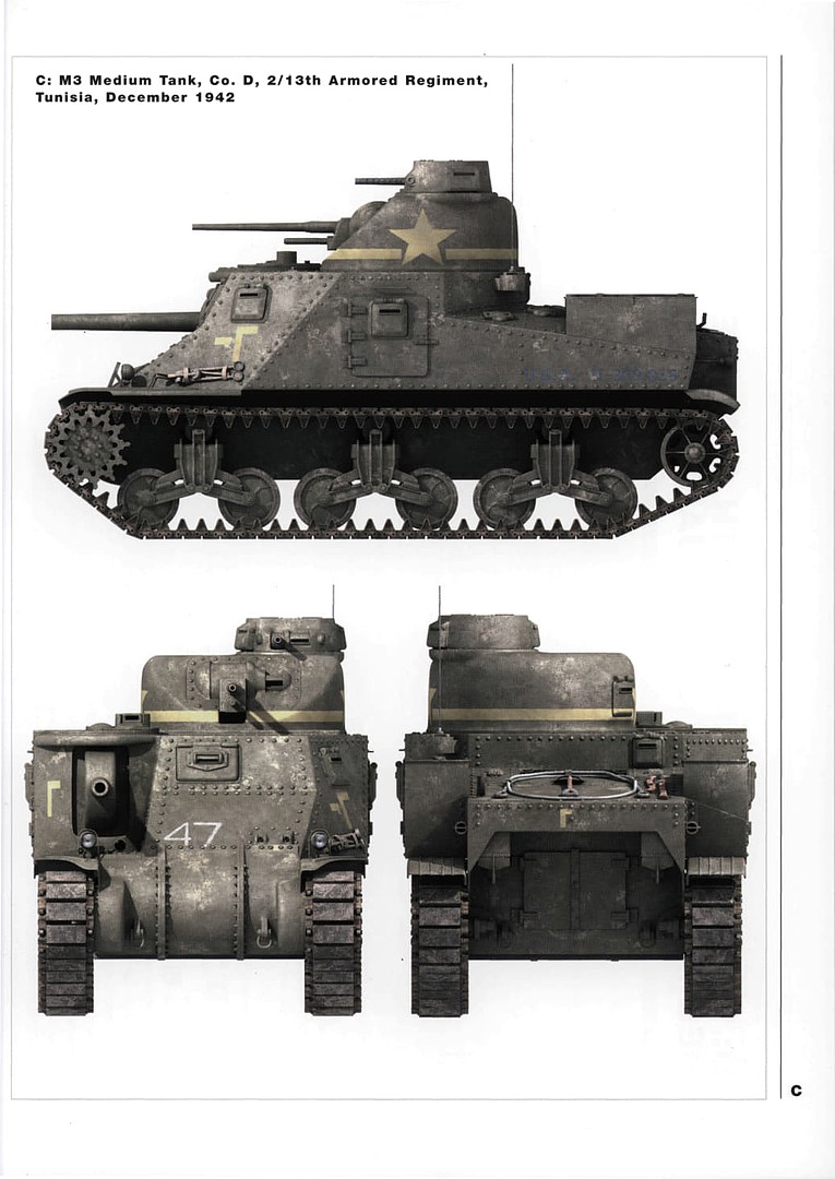 M3 Lee/Grant Medium Tank 1941-45 -- Military History Book -- #nvg113 ...