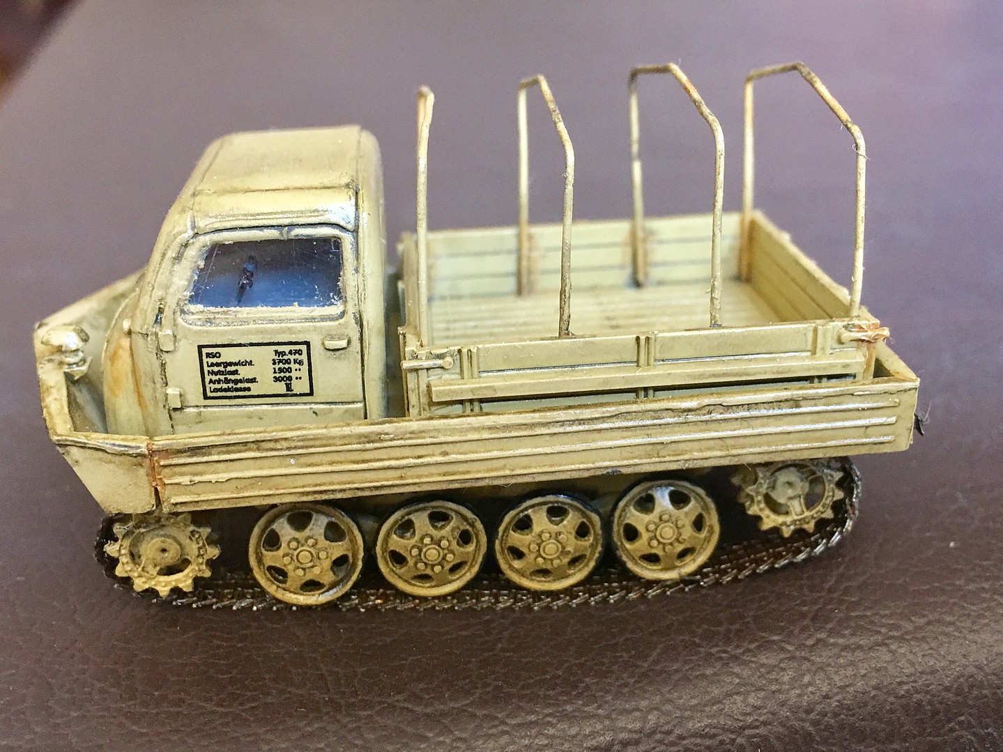 Raupenschlepper Ost Type 1 WWII Tracked Vehicle -- Plastic Model ...