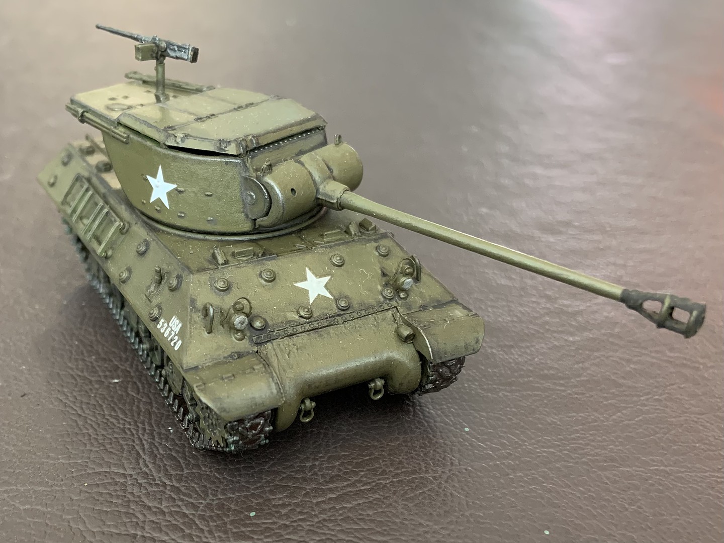 M36B2 Tank Destroyer -- Plastic Model Tank Kit -- 1/72 Scale -- #210 ...