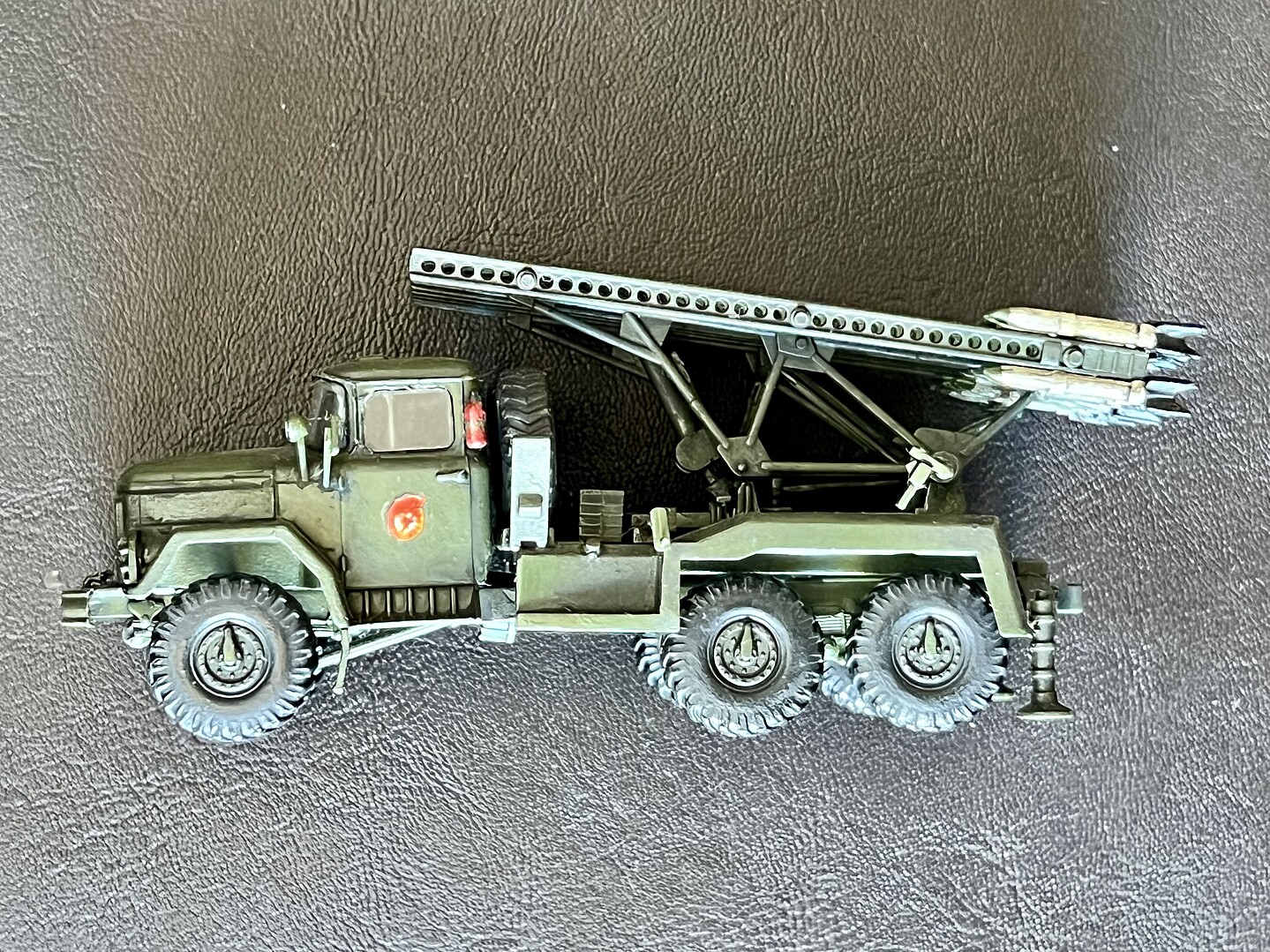 BM13/16 Katyusha Soviet Rocket Launcher Vehicle -- Plastic Model ...