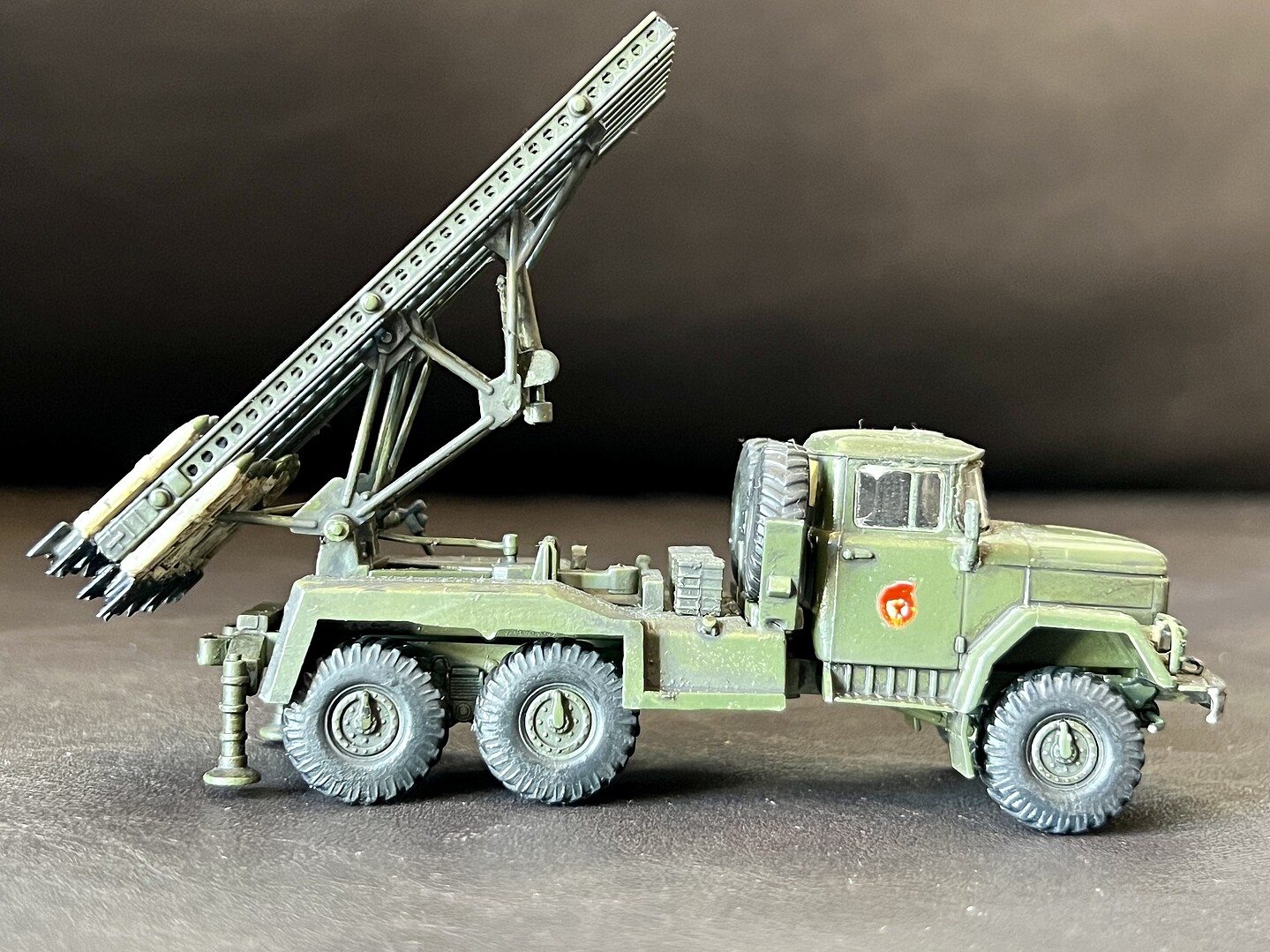 BM13/16 Katyusha Soviet Rocket Launcher Vehicle -- Plastic Model ...