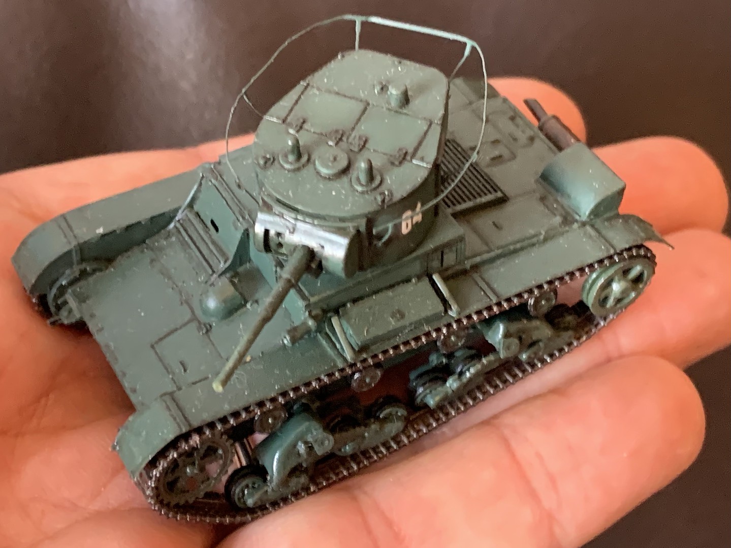 Gallery Pictures Skif T26 Light Tank (Version 1933) Plastic Model Tank ...