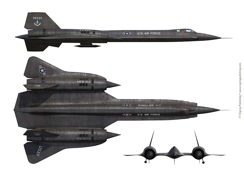 Air Vanguard - Lockheed A12 The CIAs Blackbird & Other Variants ...