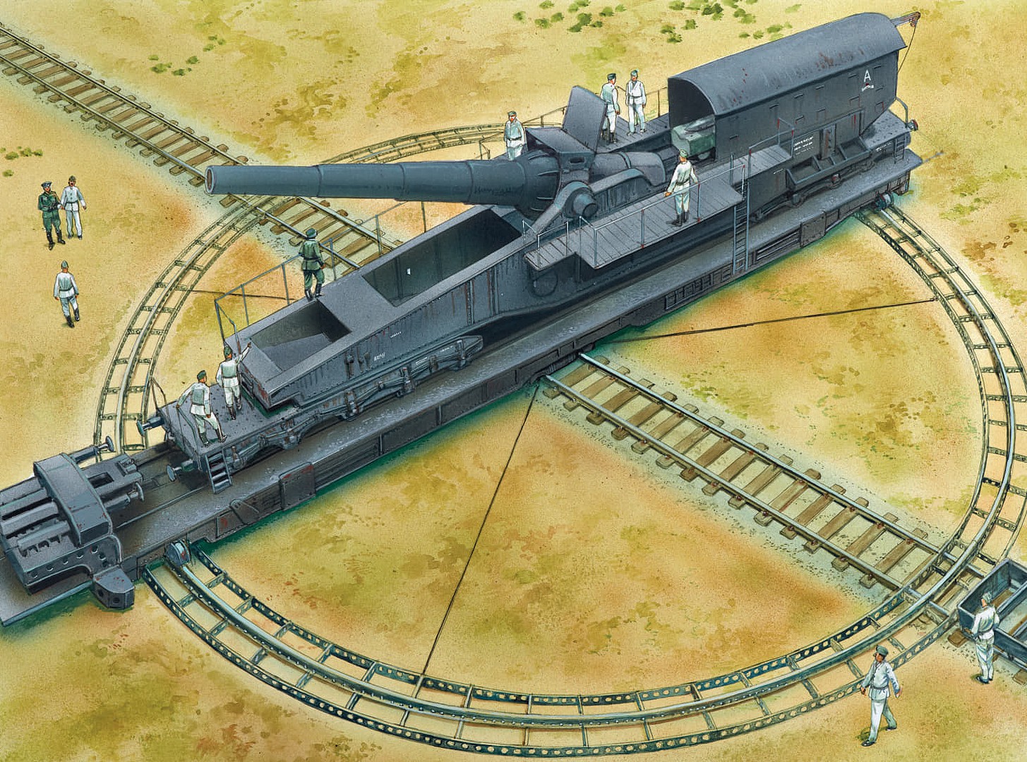 Railway Guns of WWII -- Military History Book -- #nvg231 pictures by ...