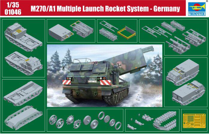 Gallery Pictures Trumpeter German M270/A1 Multiple Launch Rocket System ...