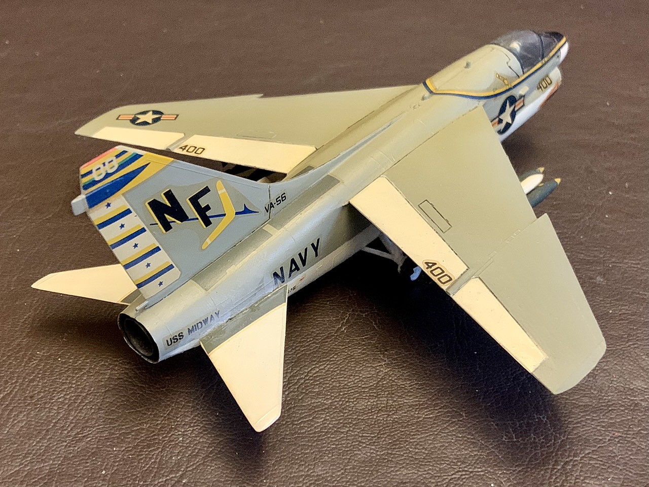 A7A Corsair II Aircraft -- Plastic Model Airplane Kit -- 1/72 Scale ...