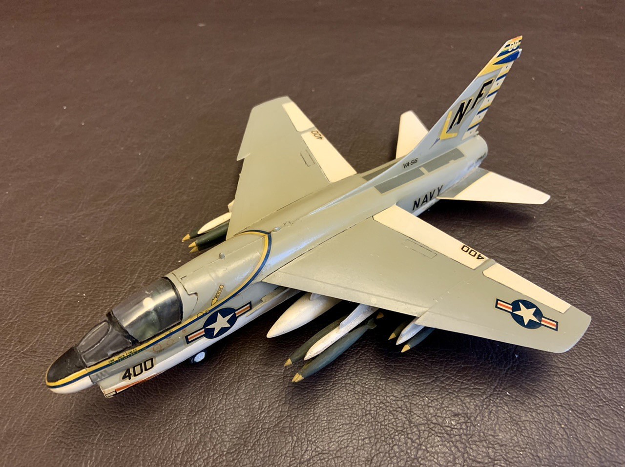 A7A Corsair II Aircraft -- Plastic Model Airplane Kit -- 1/72 Scale ...