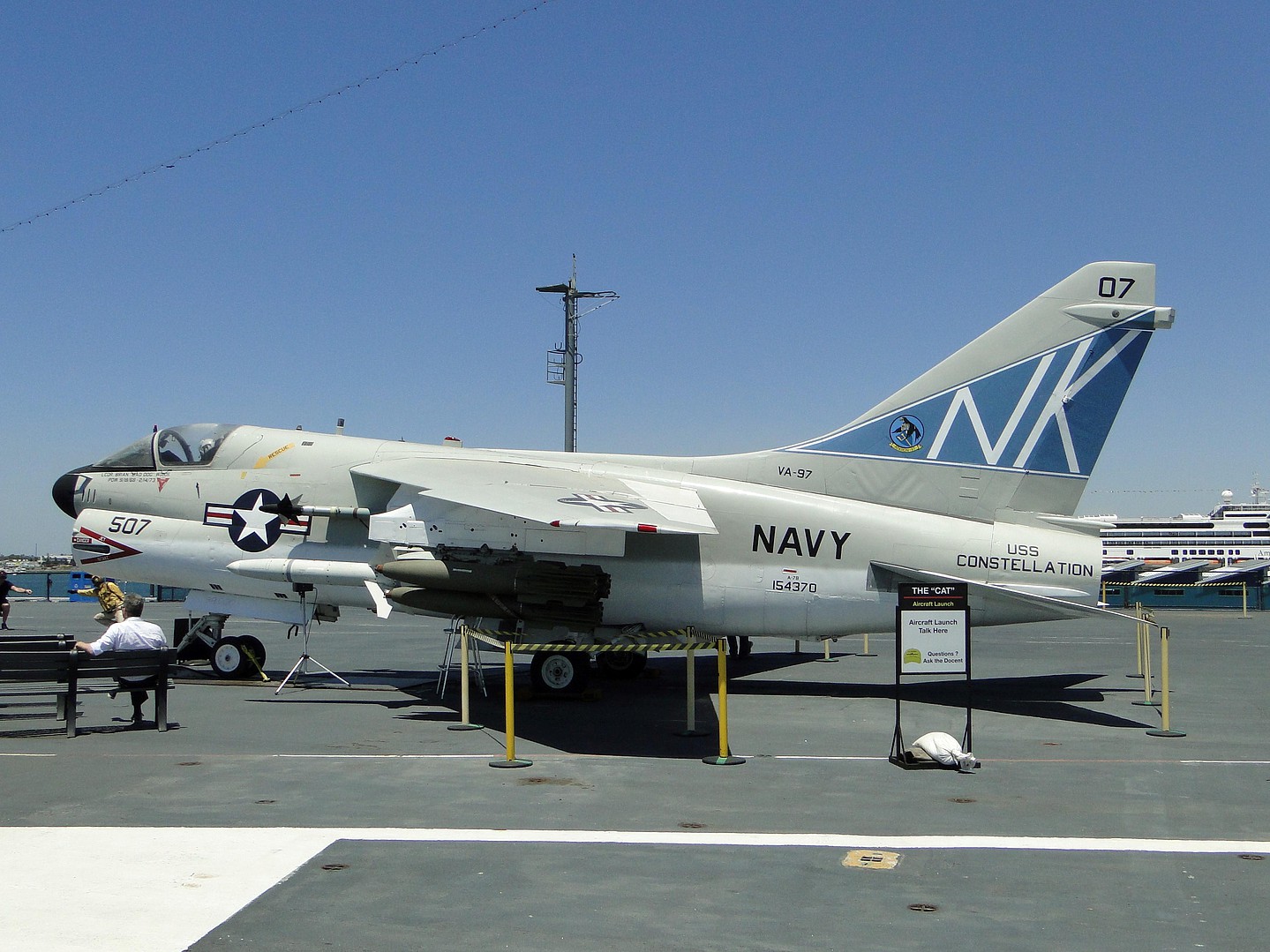 A7A Corsair II Aircraft -- Plastic Model Airplane Kit -- 1/72 Scale ...