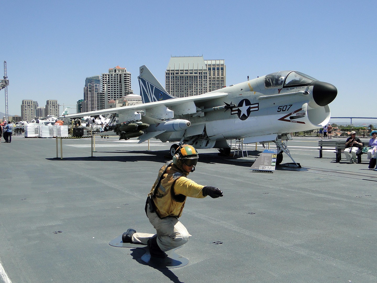 A7A Corsair II Aircraft -- Plastic Model Airplane Kit -- 1/72 Scale ...