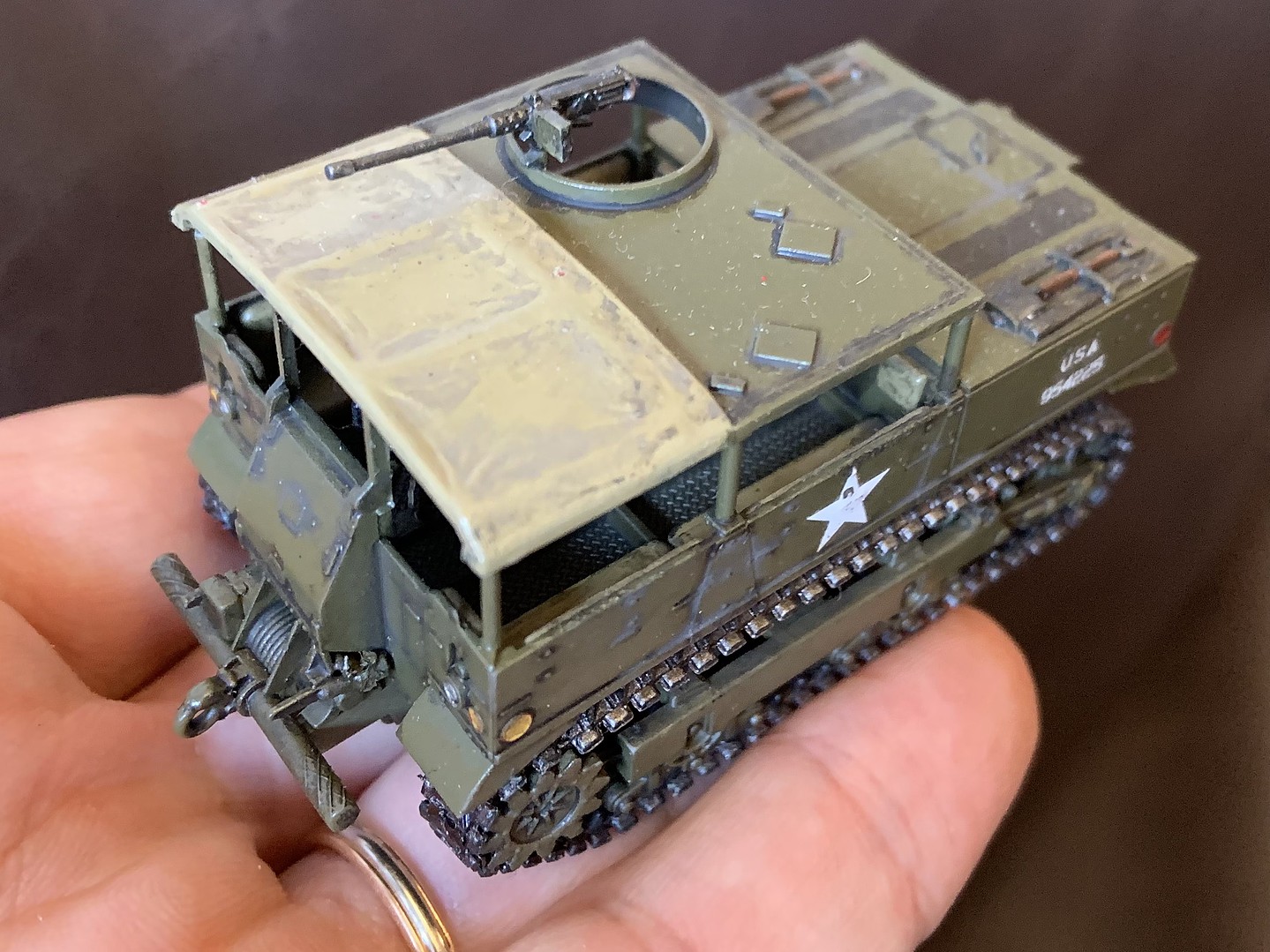 M5 High Speed Tractor -- Plastic Model Military Vehicle Kit -- 1/72 ...