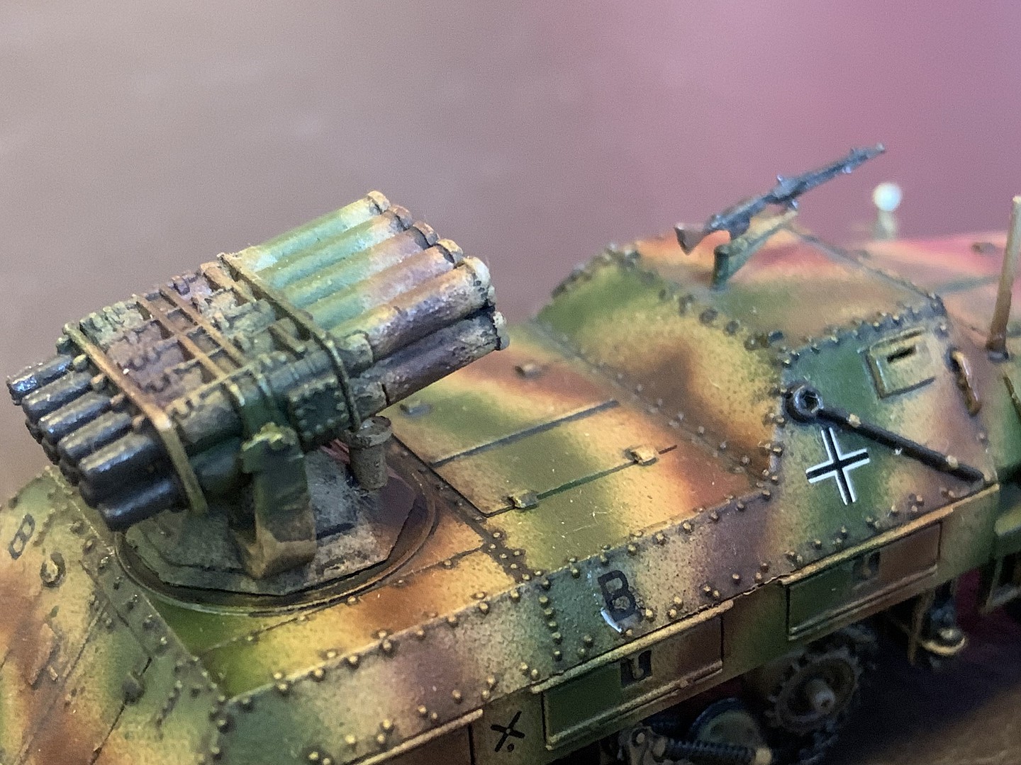 SDKFZ.4/1 Pzwerfer 42 Early Tank -- Plastic Model Halftrack Kit -- 1/72 ...