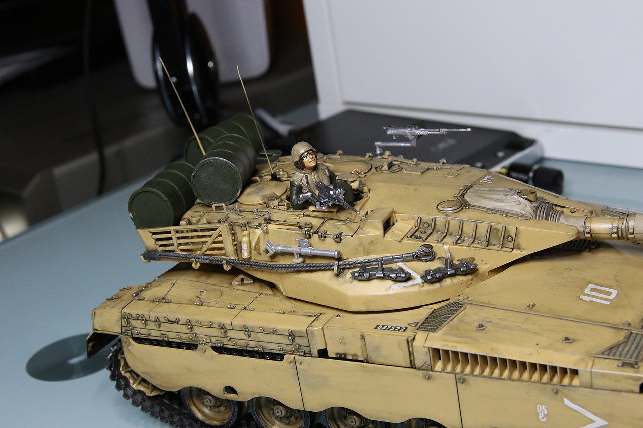 Israeli Merkava Main Battle Tank -- Plastic Model Military Vehicle Kit ...