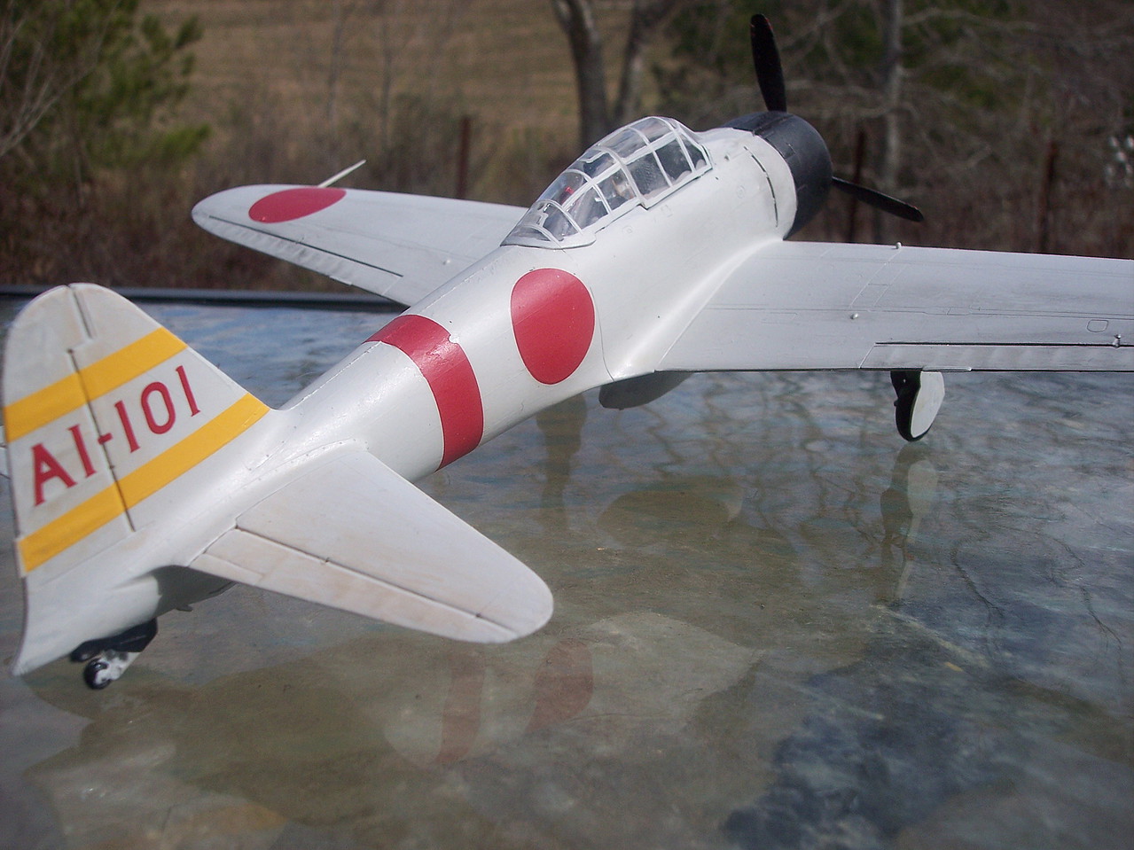 A6M2 Type 21 Zero Fighter -- Plastic Model Airplane Kit -- 1/48 Scale ...
