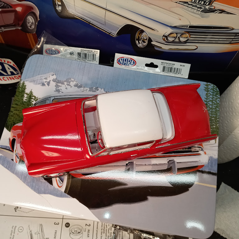 1953 Studebaker Starliner Car Collectible -- Plastic Model Car Vehicle ...