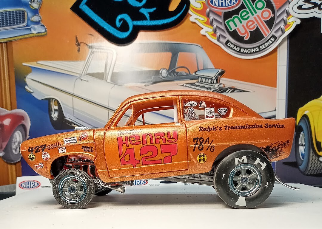 '51 Henry J Gasser -- Plastic Model Car Kit -- 1/25 Scale -- #854514 ...