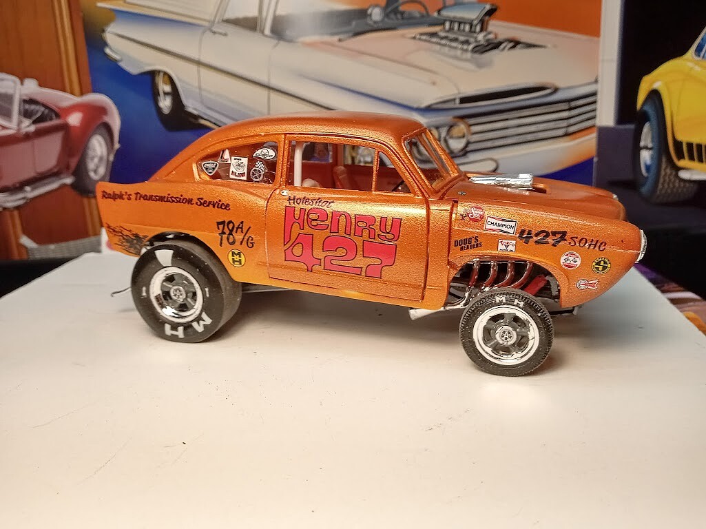 '51 Henry J Gasser -- Plastic Model Car Kit -- 1/25 Scale -- #854514 ...