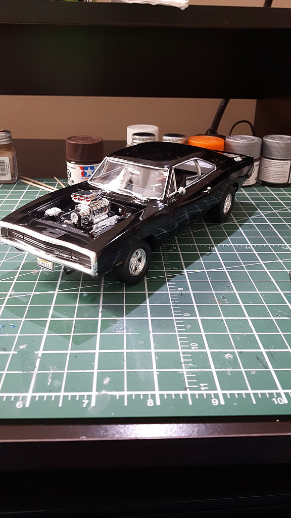 Fast & Furious 1970 Dodge Charger -- Plastic Model Car Kit -- 1/25 ...