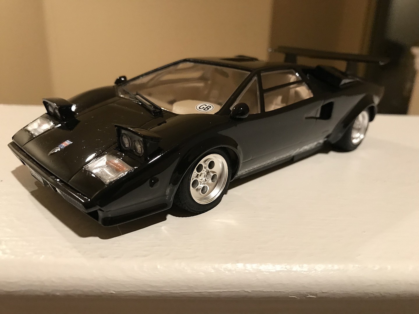 Lamborghini Countach LP500S Lambo -- Plastic Model Car Kit -- 1/24 ...