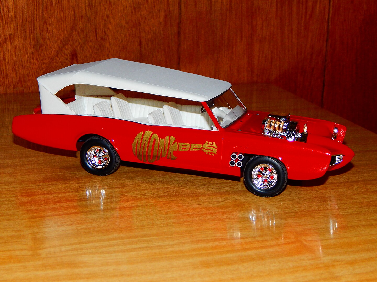 Monkeemobile from TV Series -- Plastic Model Car Vehicle Kit -- 1/25 ...