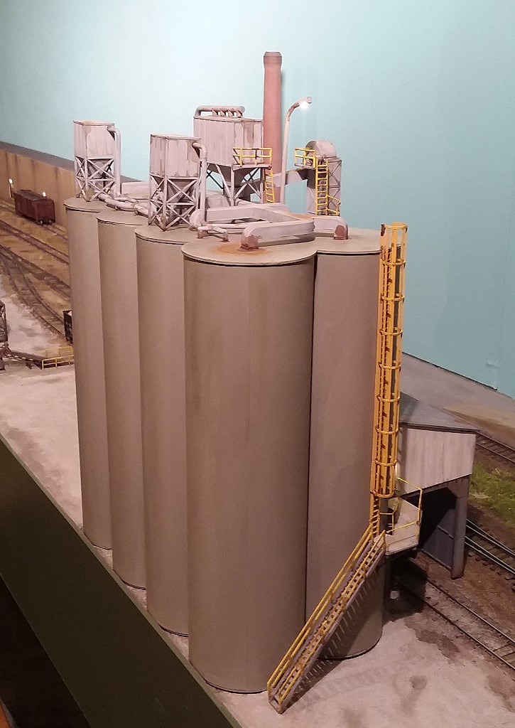 Medusa Cement Company - Kit - 9 x 7 x x 11'' -- HO Scale Model Railroad ...