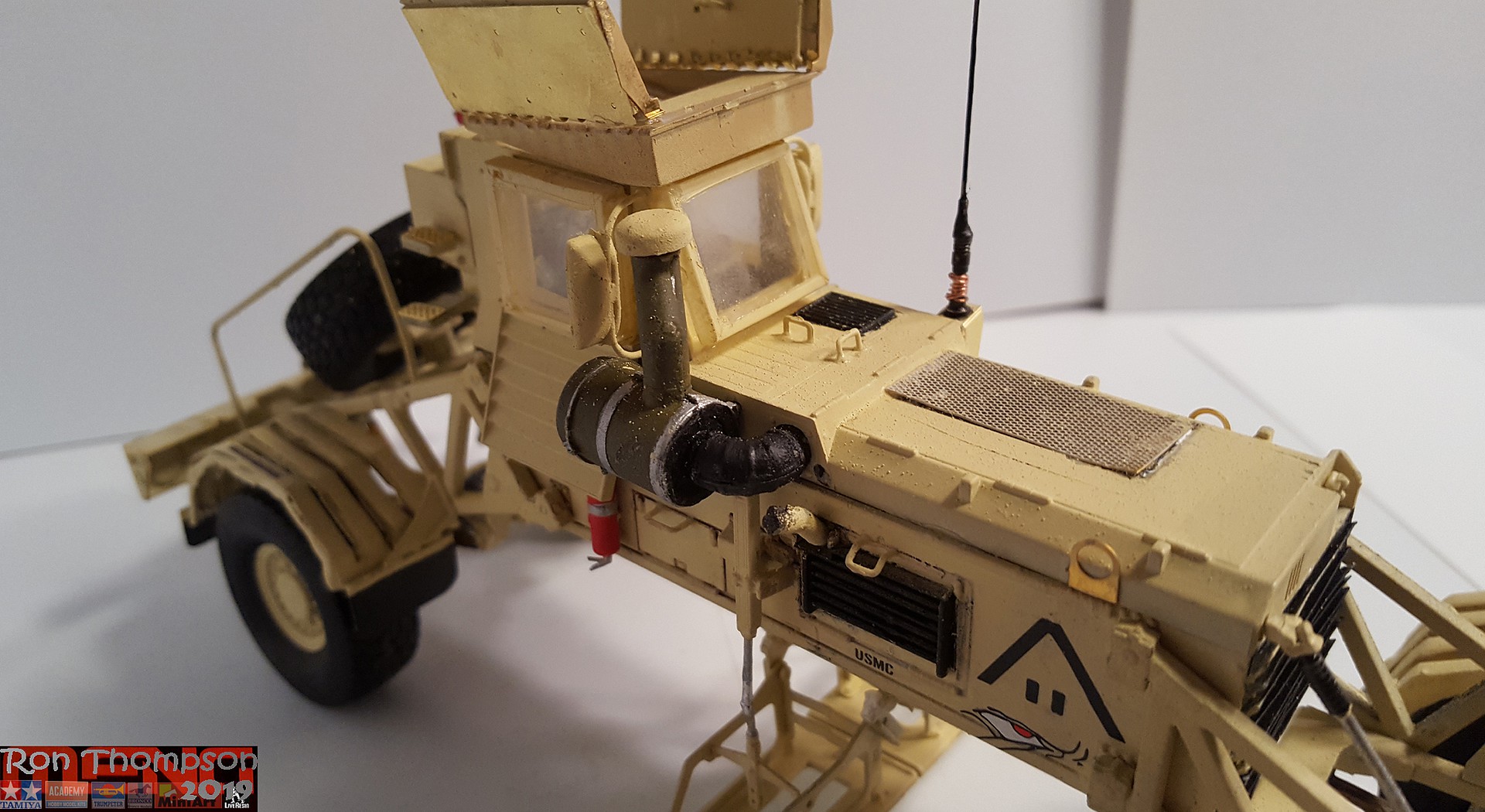 Husky Mk III VMMD (Vehicle Mounted Mine Detector) -- Model Military ...