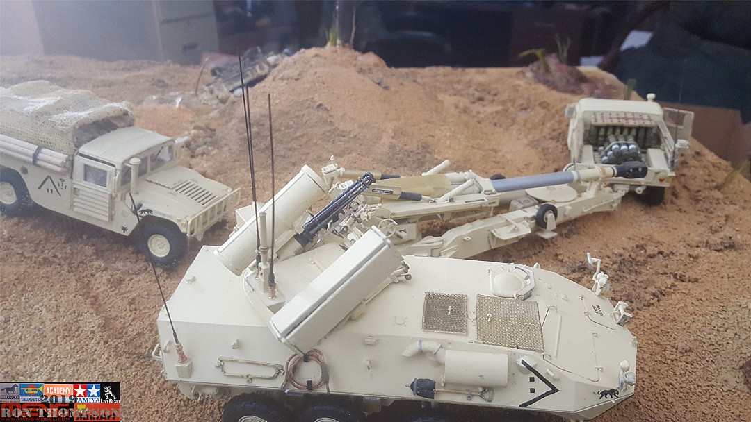 USMC LAV-AD Light Armored Air Defense Vehicle -- Plastic Model Kit -- 1 ...