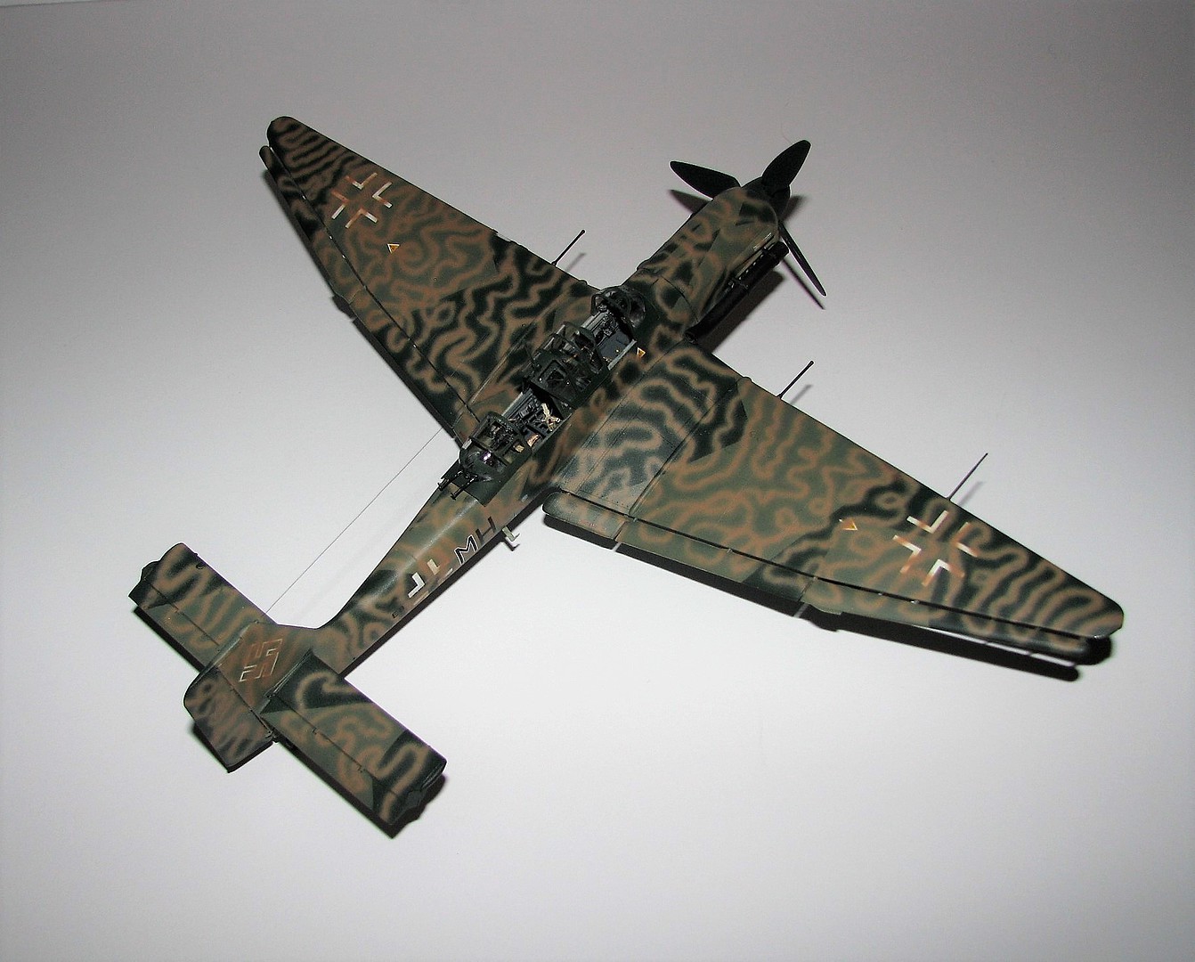 Ju-87 D-5 Stuka -- Plastic Model Airplane Kit -- 1/48 Scale -- #552709 ...