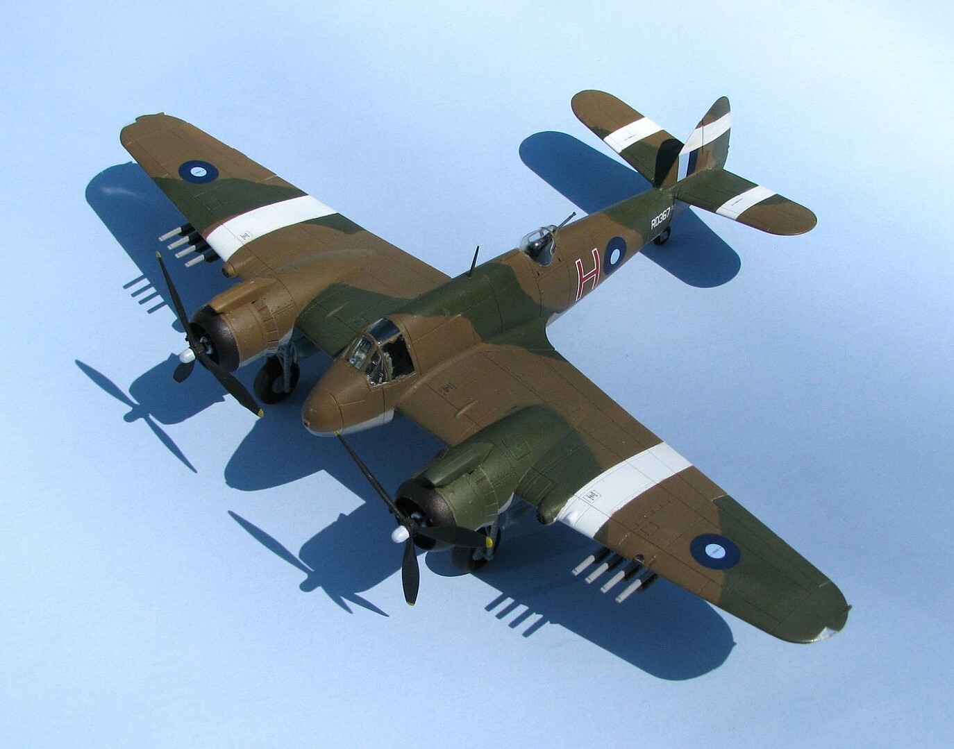 Bristol Beaufighter TF X Long-Range Heavy Fighter -- Plastic Model ...