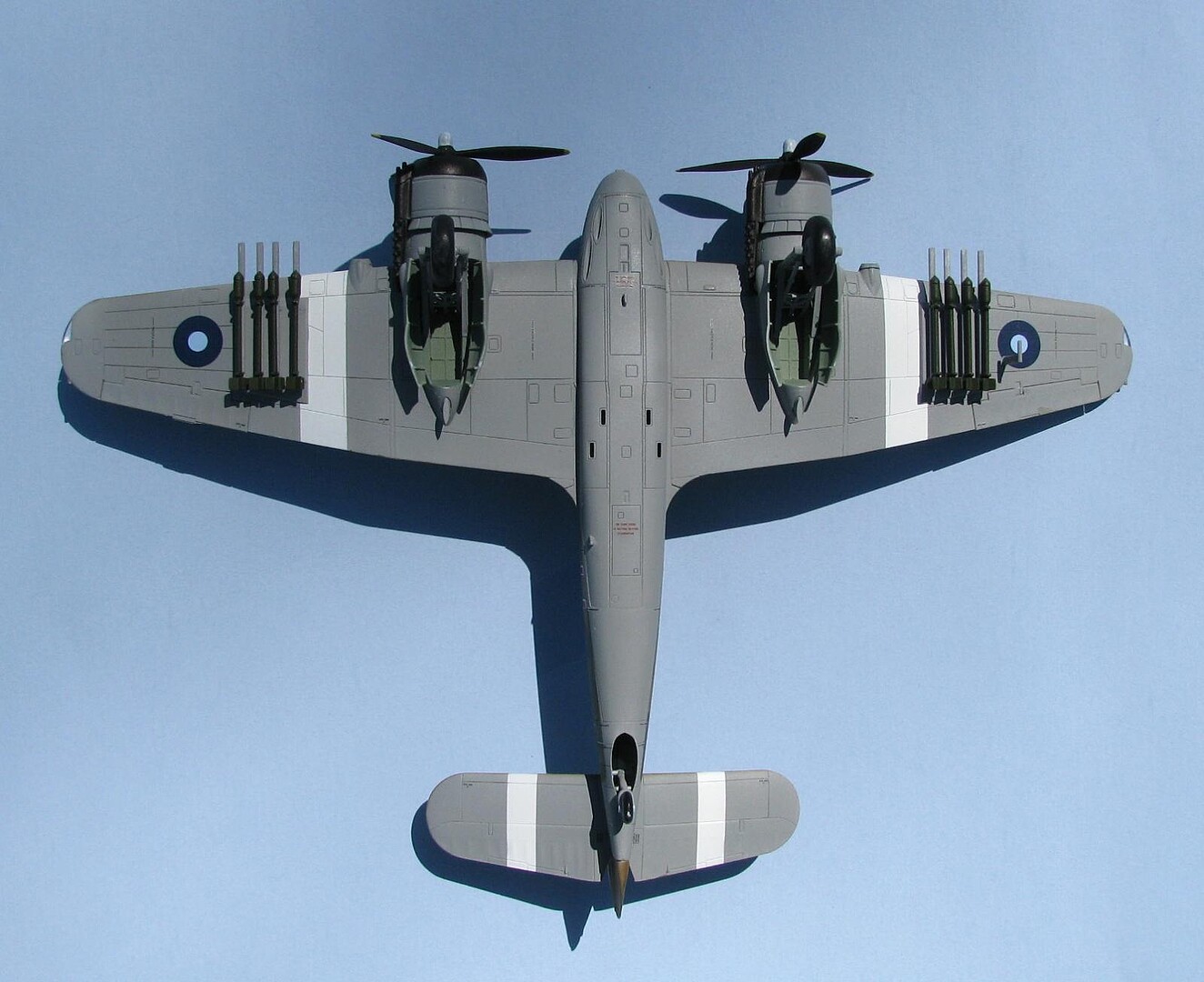 Bristol Beaufighter TF X Long-Range Heavy Fighter -- Plastic Model ...