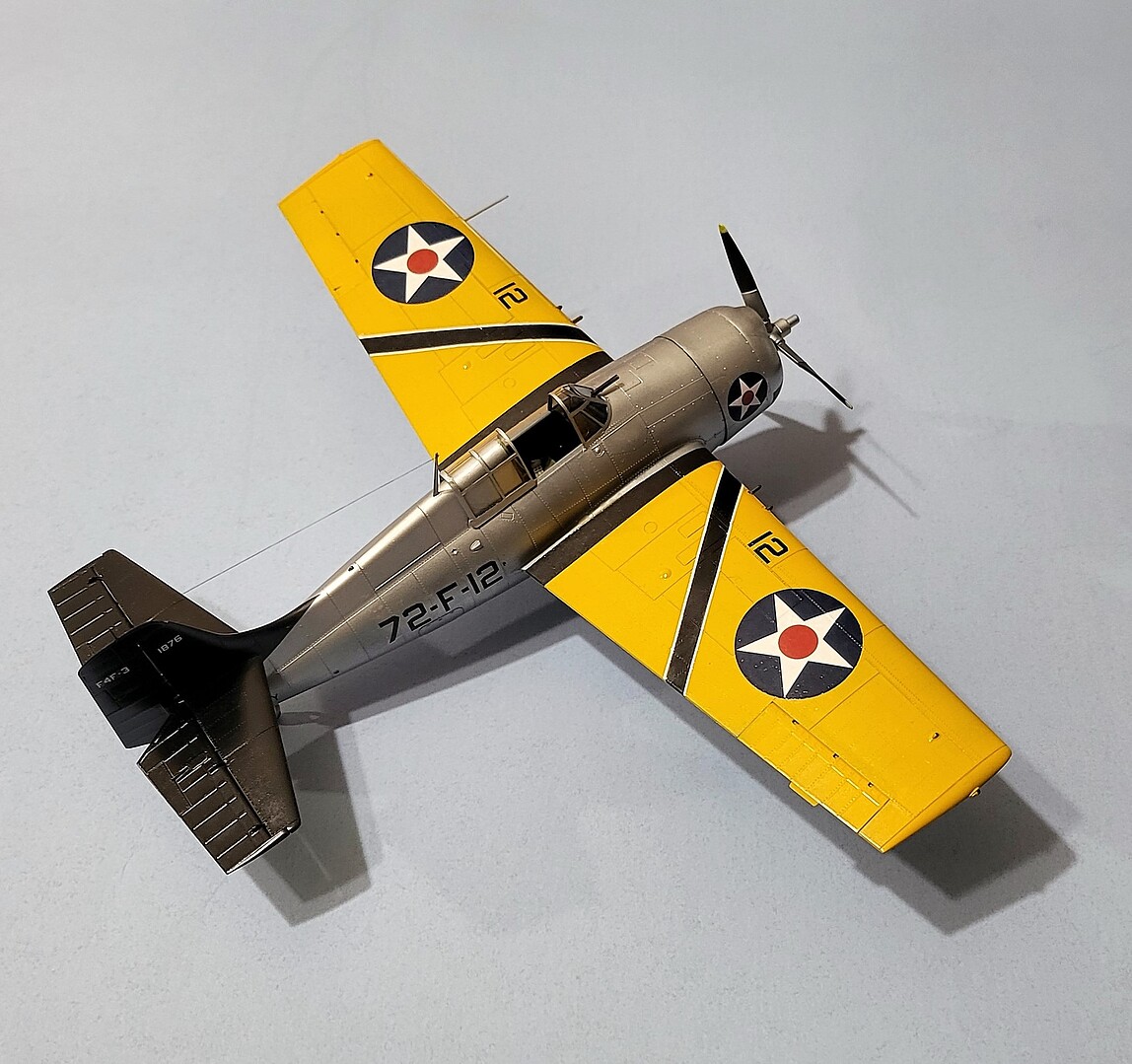 Midway F4F3 & F4F4 Wildcats Fighter Dual Combo -- Plastic Model ...
