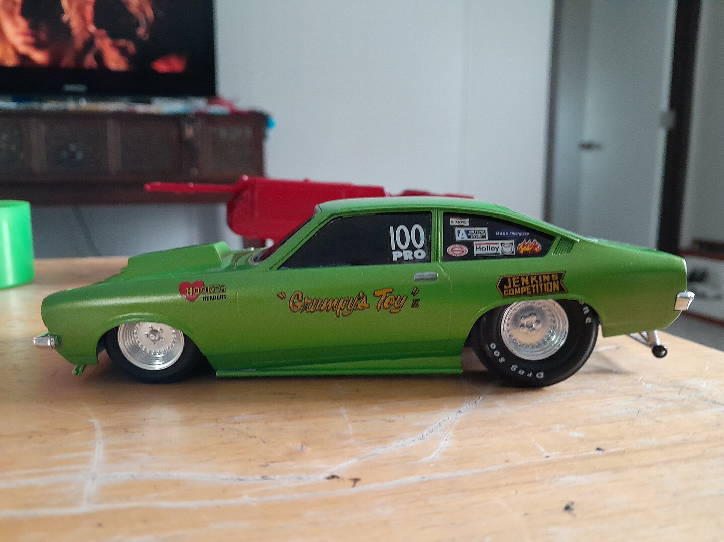 1972 Chevy Vega Pro Stock -- Plastic Model Car Vehicle Kit -- 1/25 ...