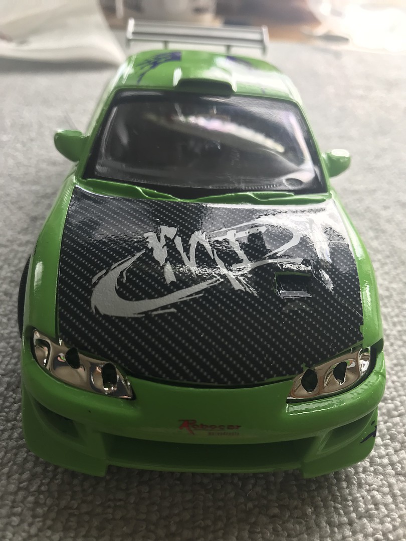 Fast & Furious Brian's Mitsubishi Eclipse -- Plastic Model Car Kit -- 1 ...