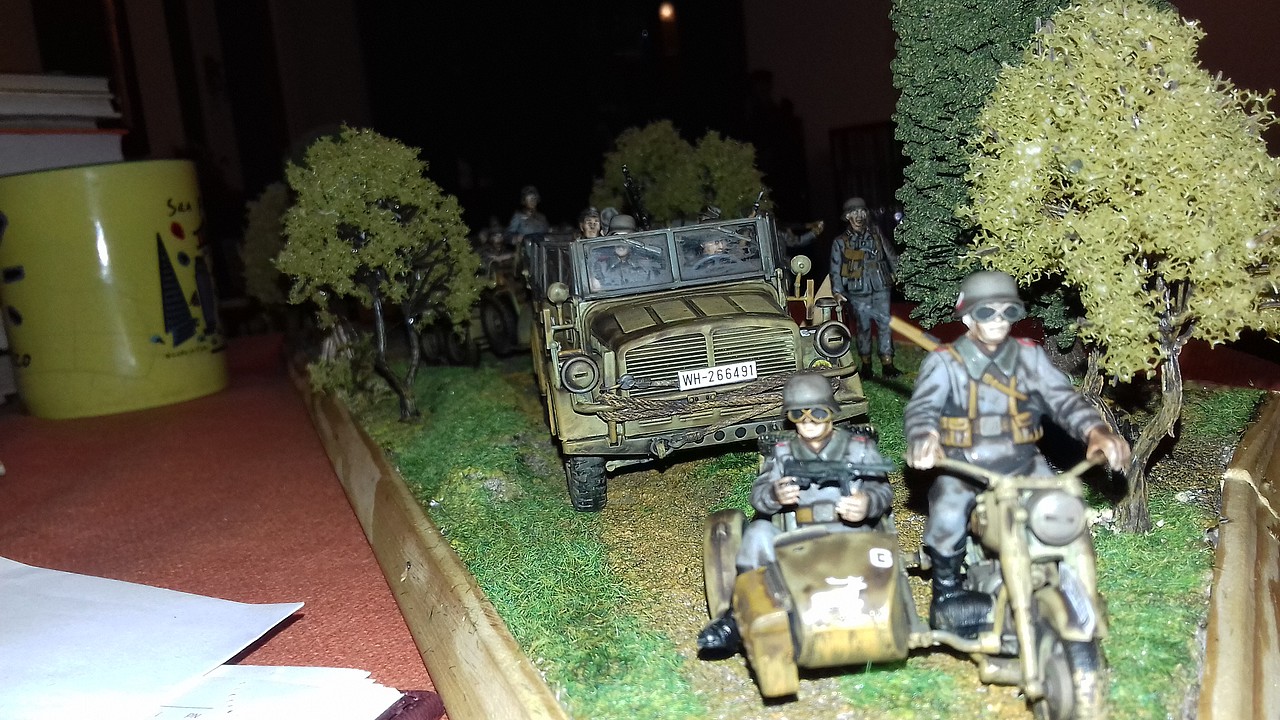 German Horch Type 1a -- Plastic Model Military Vehicle Kit -- 1/48 ...