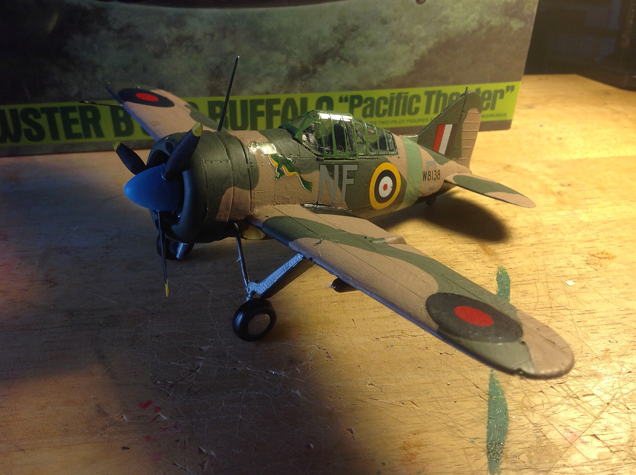 Gallery Pictures Tamiya Brewster B-339 Buffalo Pacific Theater Fighter ...