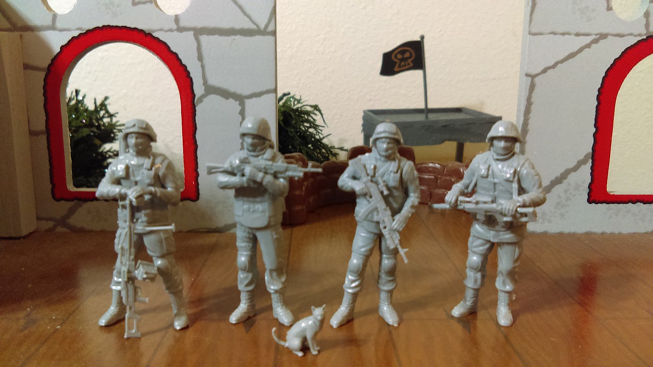 Modern Russian Infantry -- Plastic Model Military Figure Kit -- 1/35 ...