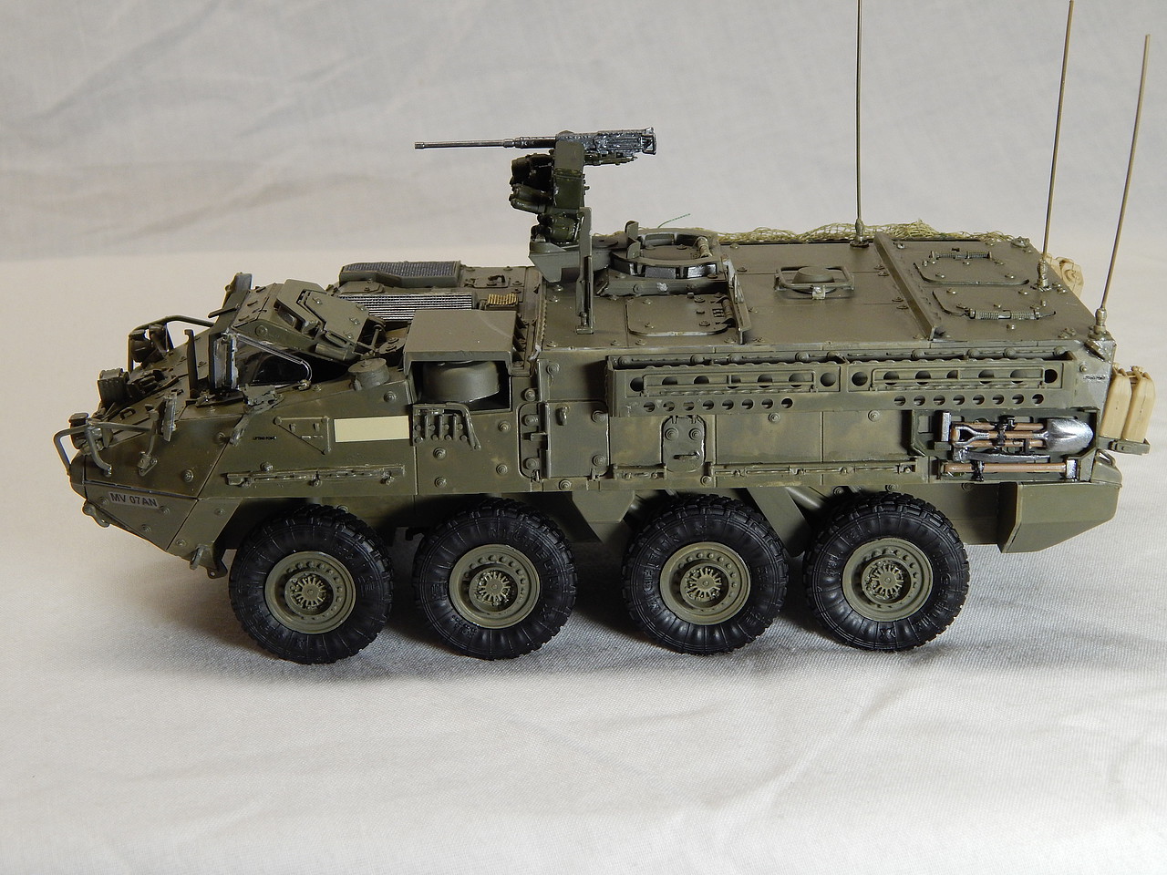 M1126 Stryker Infantry Carrier Vehicle -- Plastic Model Military Kit ...