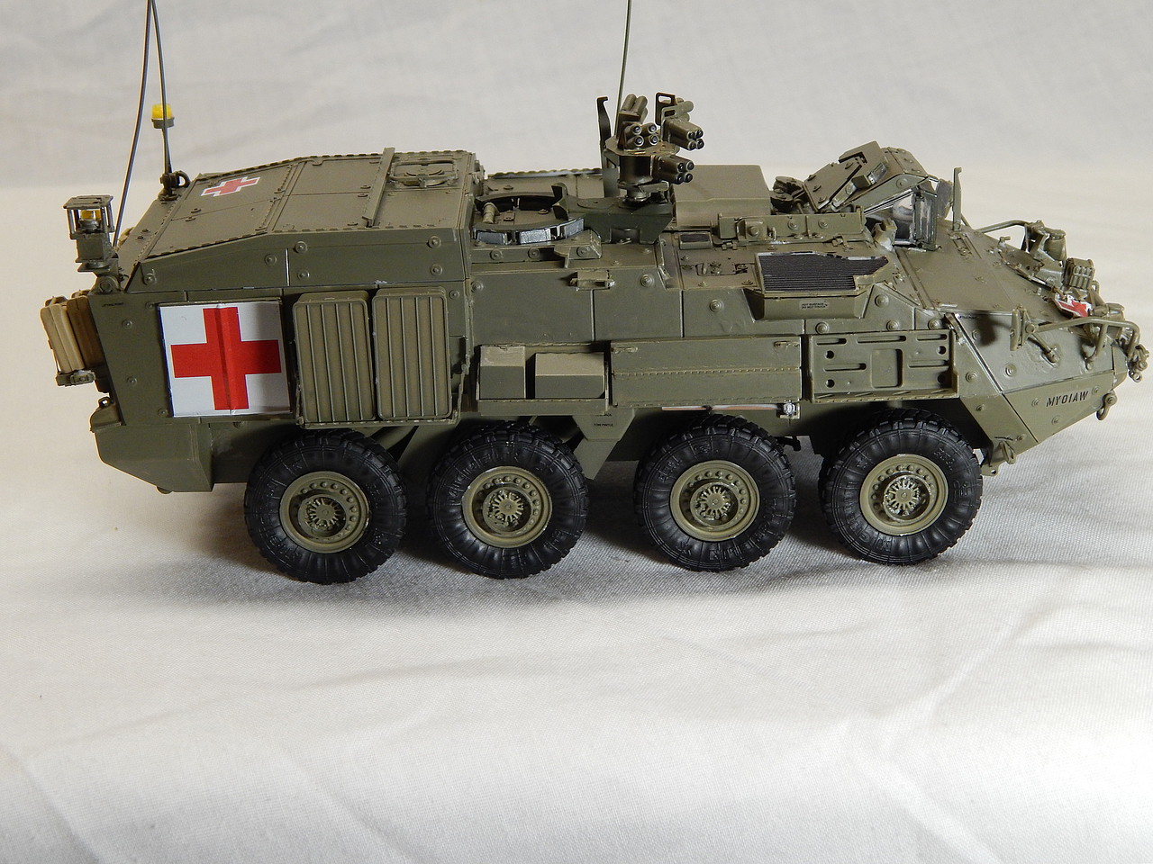 M1133 Stryker Medical Evacuation Vehicle (MEV) -- Plastic Model ...