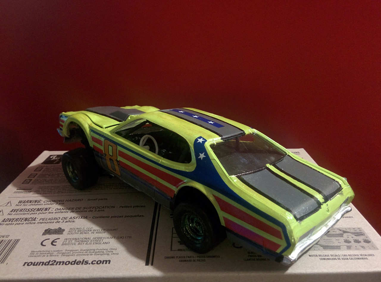 Jim Cushman Plymouth Duster -- Plastic Model Car Kit -- 1/25 Scale ...