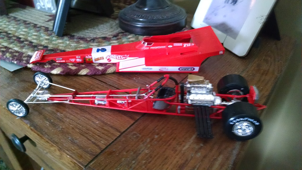 Coca Cola Don Snake Prudhomme Wedge Drag -- Plastic Model Car Kit -- 1/ ...