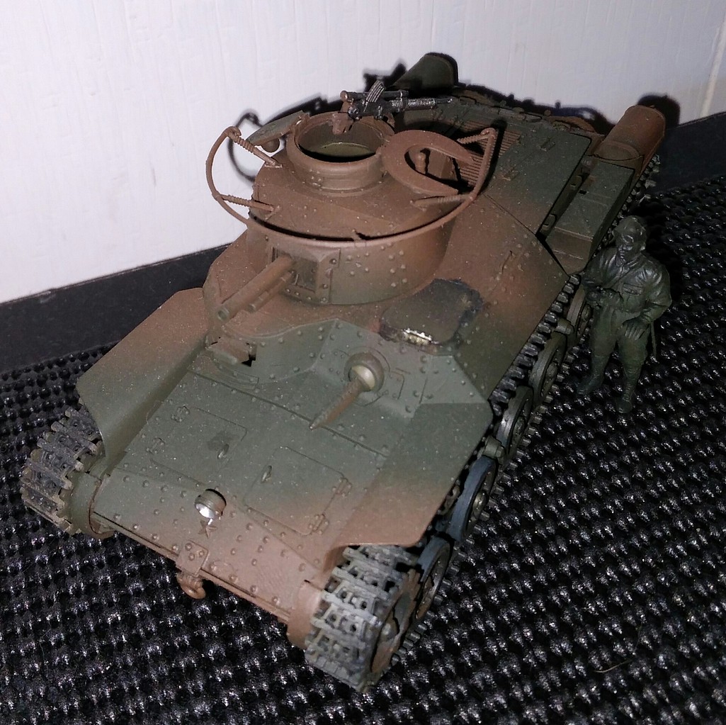 Japanese Tank Type 97 -- Plastic Model Military Vehicle Kit -- 1/35 ...