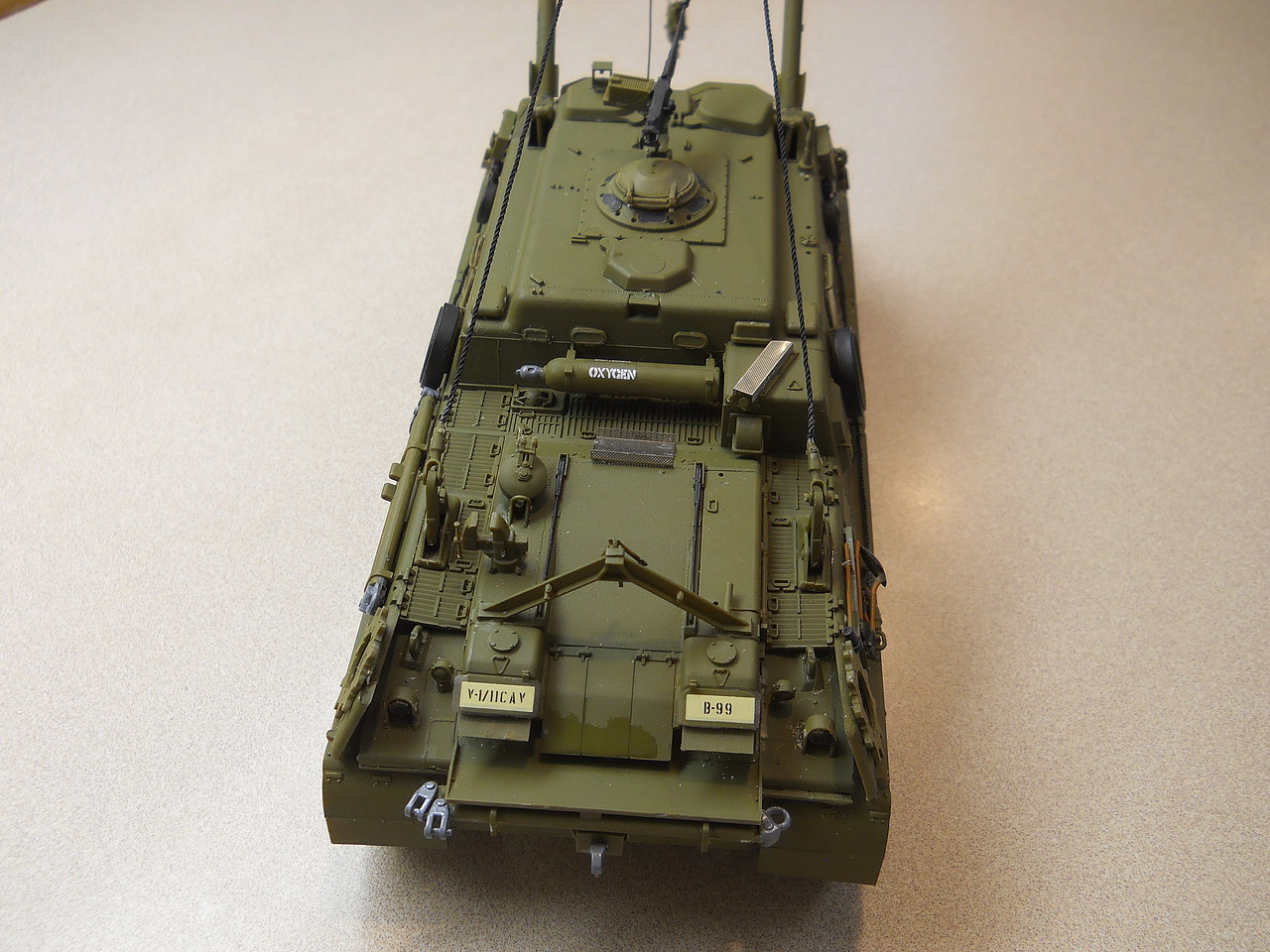 M88A1 Recovery Tank -- Plastic Model Tank Kit -- 1/35 Scale -- #3508 ...