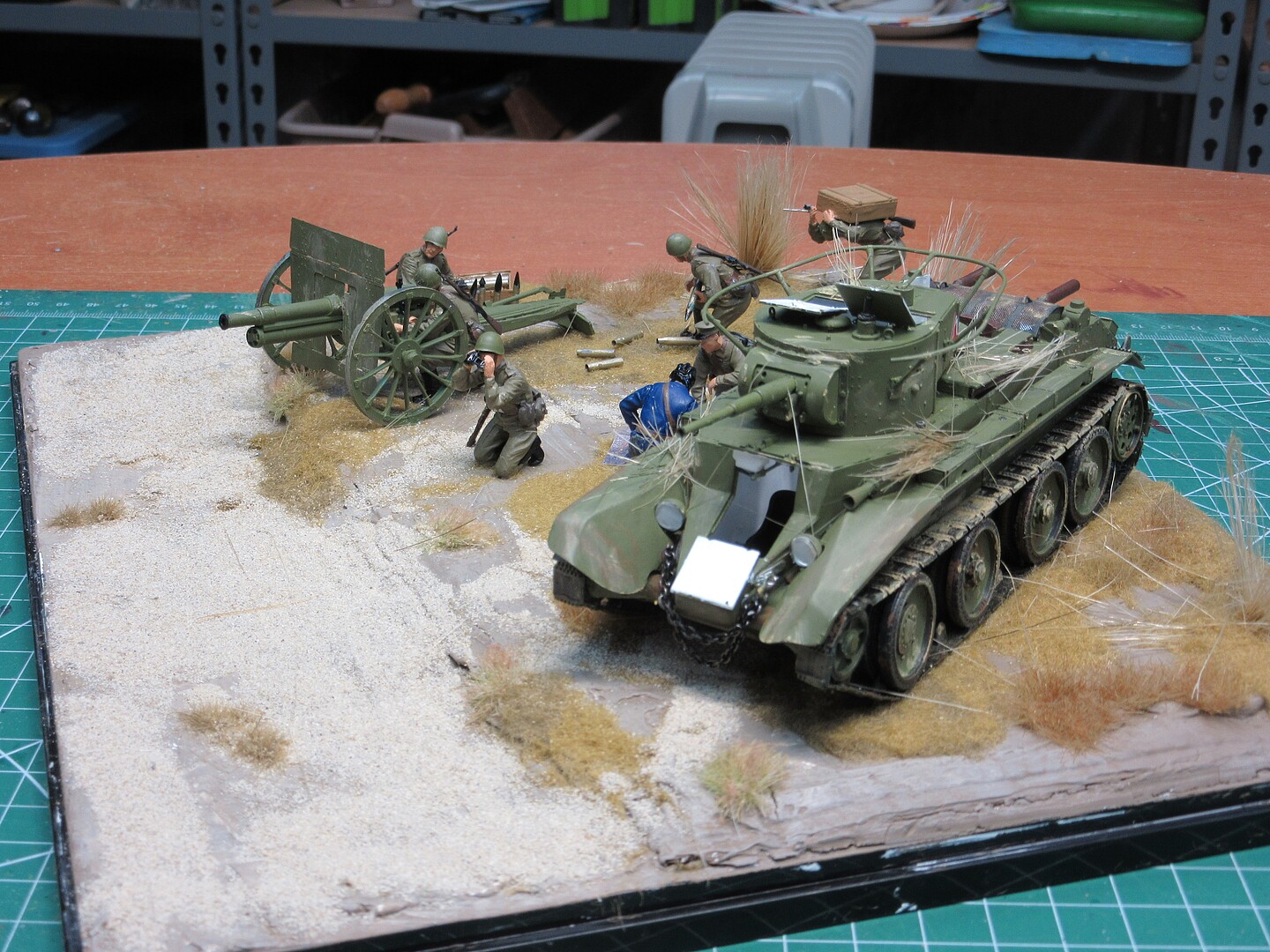 BT-7 Model 1937 Tank -- Plastic Model Military Vehicle Kit -- 1/35 ...