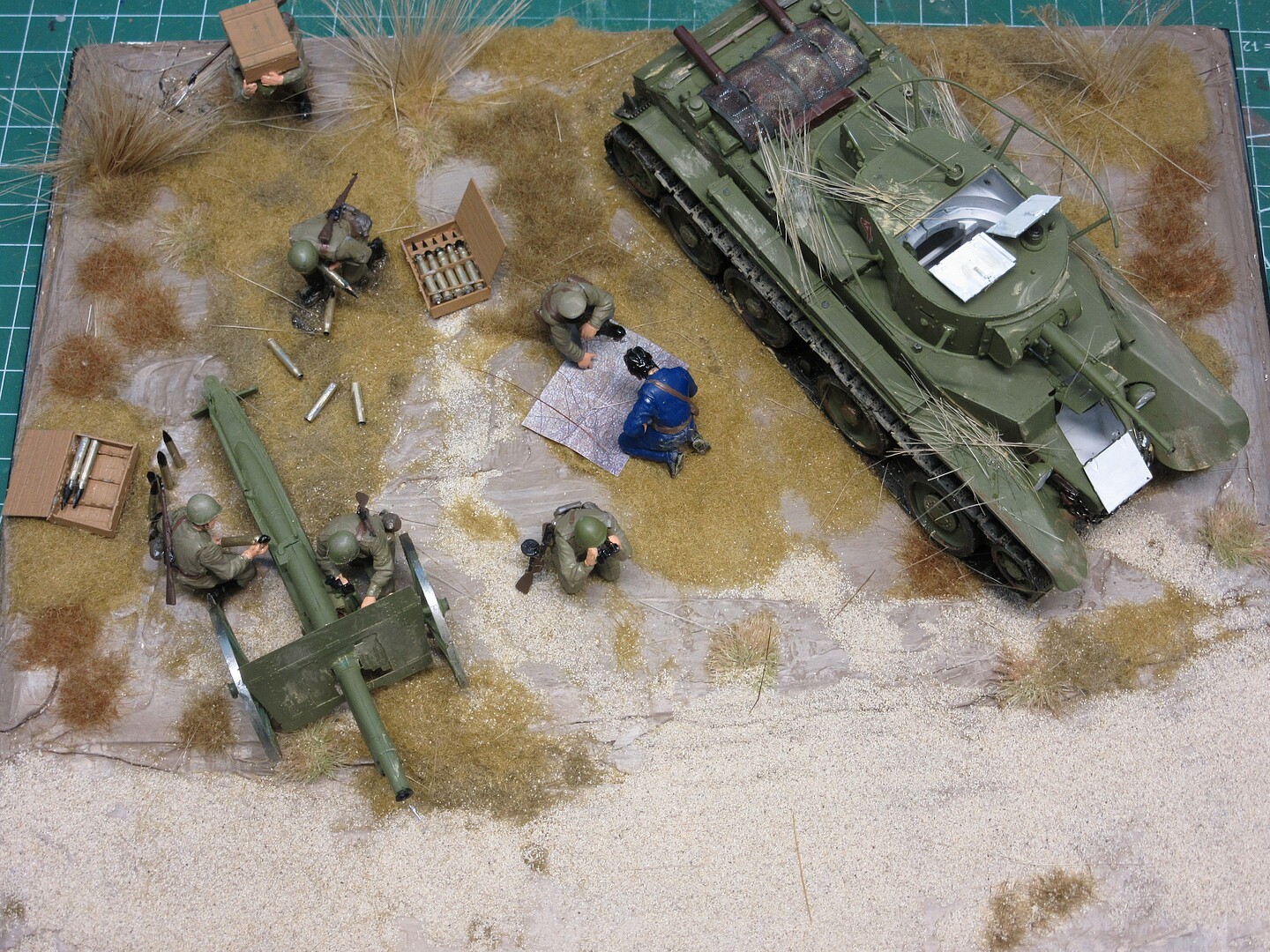 BT-7 Model 1937 Tank -- Plastic Model Military Vehicle Kit -- 1/35 ...