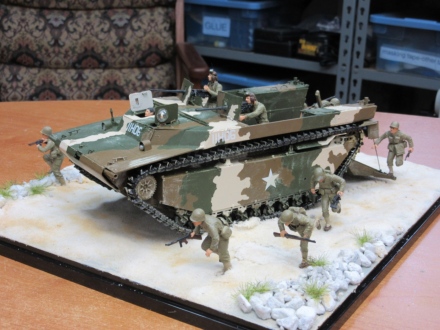 US LVT4 Water Buffalo Early Amphibious Pictures