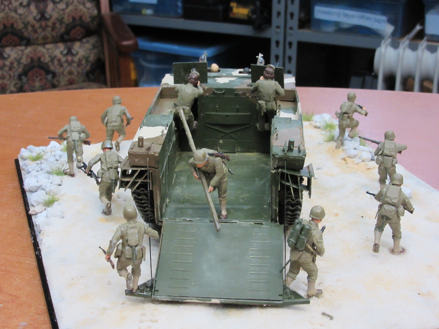 US LVT4 Water Buffalo Early Amphibious Pictures