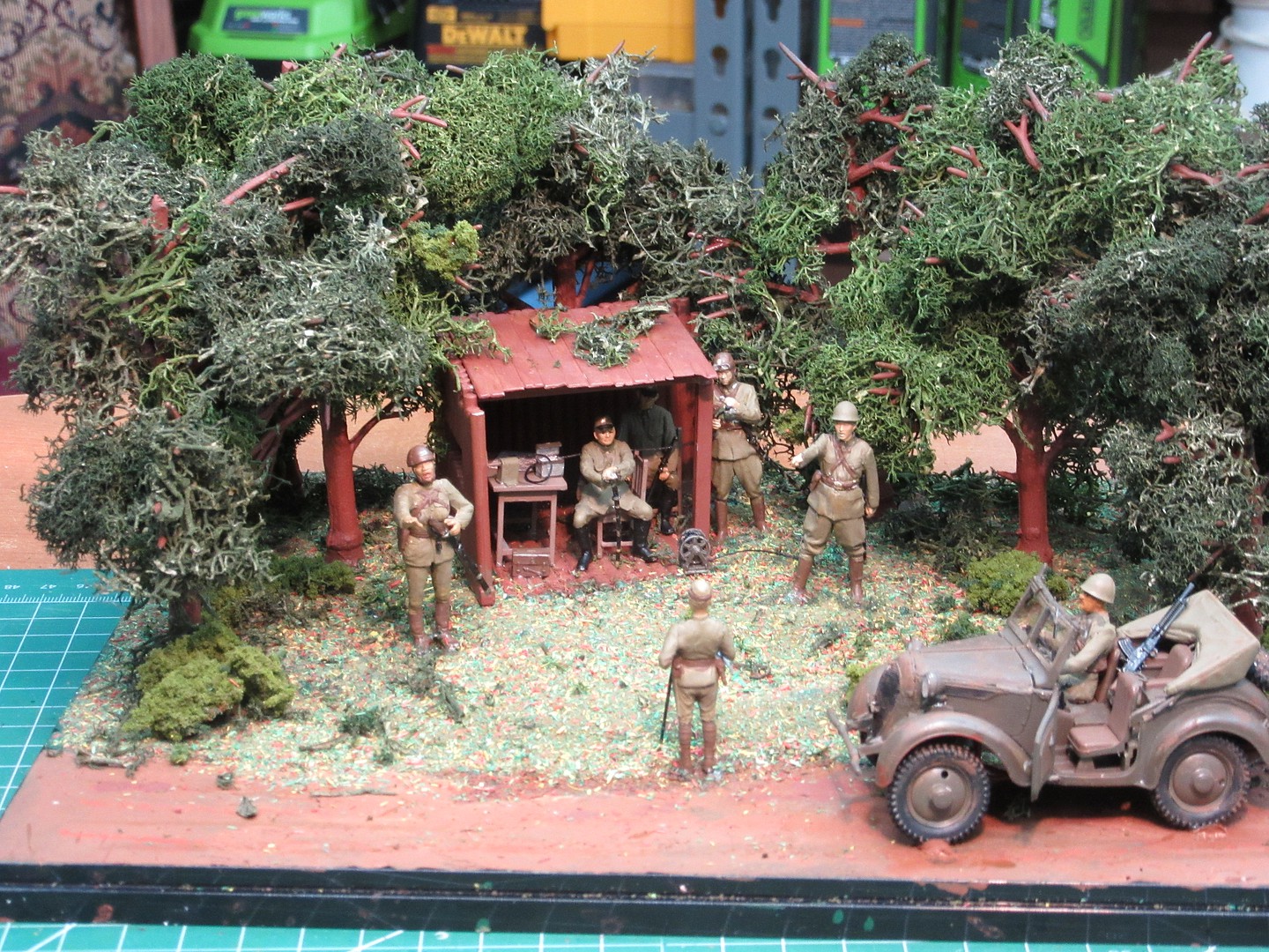 Japanese Army Officer Figure Set -- Plastic Model Military Vehicle Kit ...