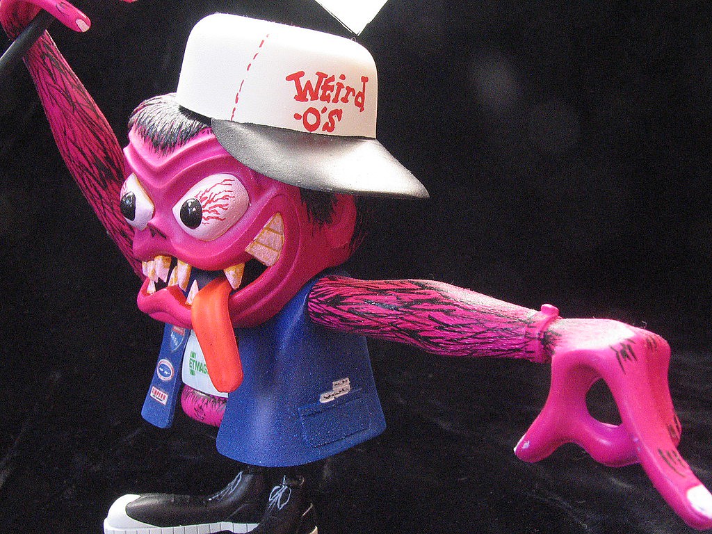 Weird-Oh's Figure Wade A Minut The Wild Starter -- Plastic Model Figure ...