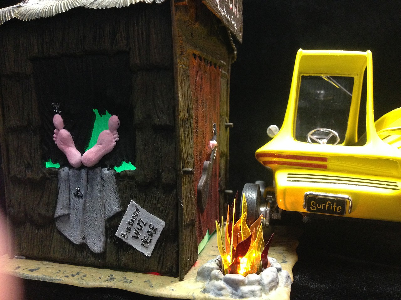 Surfite with Figure -- Plastic Model Car Kit -- 1/25 Scale -- #854347 ...